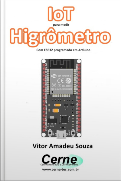 Ebook Iot Para Medir Higrômetro Com Esp32 Programado Em Arduino
